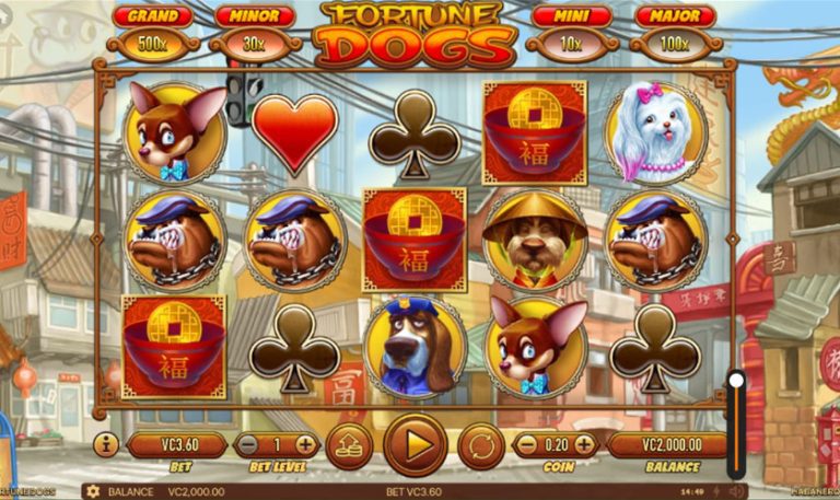 Fortune Dogs Online Gokkast | Probeer het Spel Gratis Hier!